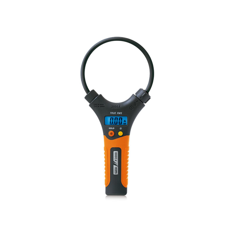 HP030000 HT F3000 Clamp Meter with Flexible Toroid 3000A AC - IO Solar
