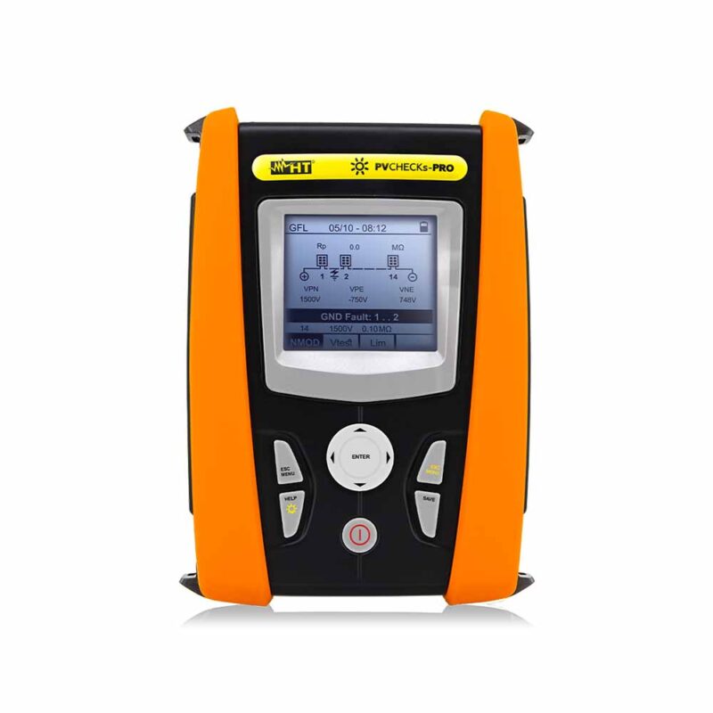 HT PVCHECKS-PRO Insulation tester for photovoltaic systems up to 1500V ...