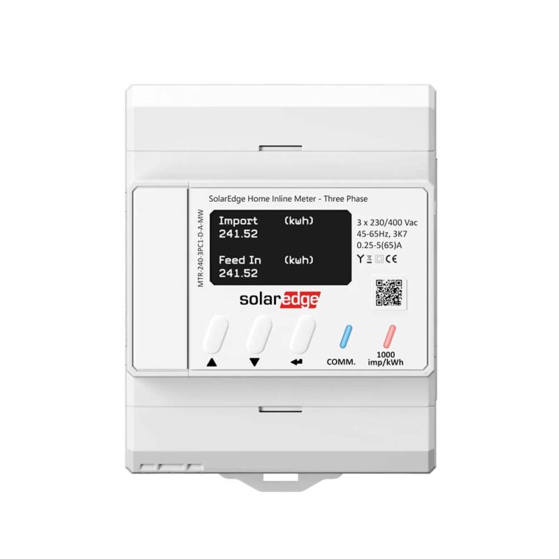 SolarEdge Inline Energy Meter Trifase con Energy Net - IO Solar